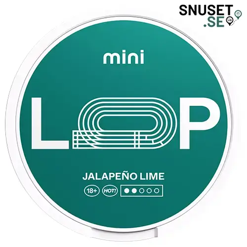 Köp Loop Jalapeño Lime Mini online på Snuset.se