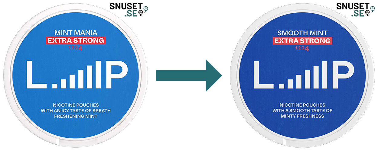 Köp Loop Smooth Mint Extra Strong - vitt snus online