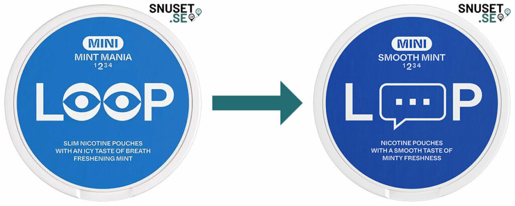 Köp Loop Smooth Mint – billigt minisnus online