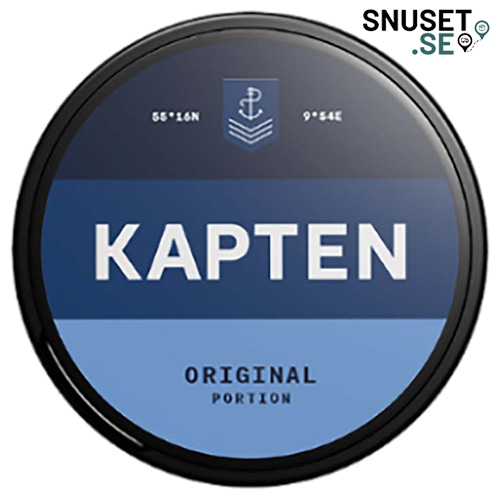 Kapten Original Portionssnus | Snuset.se
