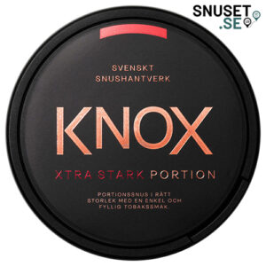 Köp Knox snus billigt online – fullt sortiment på Snuset
