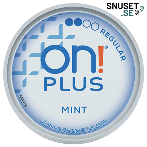 Köp On! Plus Mint Regular 2 – vitt snus med flextech