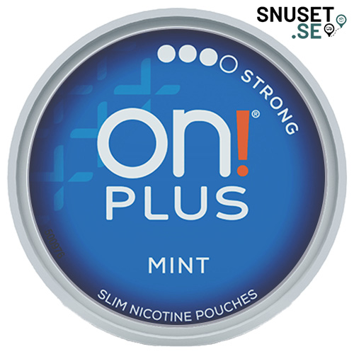 On! Plus Mint Strong 3 – vitt snus med flextech