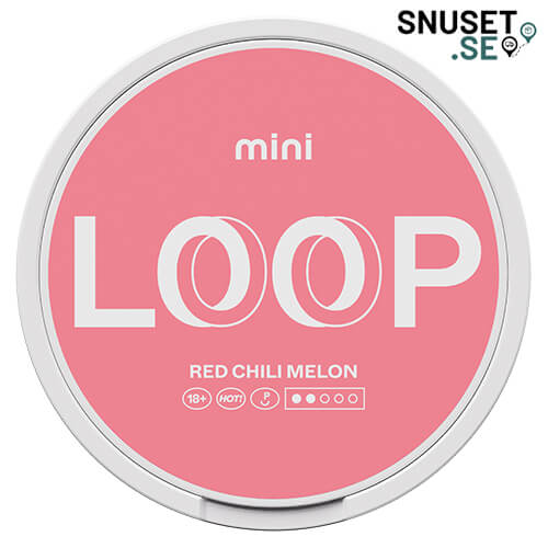 Loop Red Chili Melon Minisnus – Köp billigt på Snuset.se