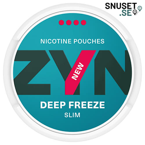 Köp Zyn Deep Freeze Stark – nytt vitt mintsnus från Zyn